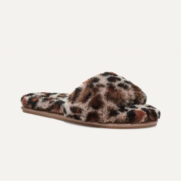 UGG | Shoes | Ugg Cheetah Print Slippers | Poshmark